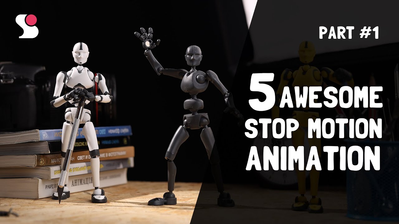 5 Awesome Stop Motion character animation using Stickybones | Part 1 ...