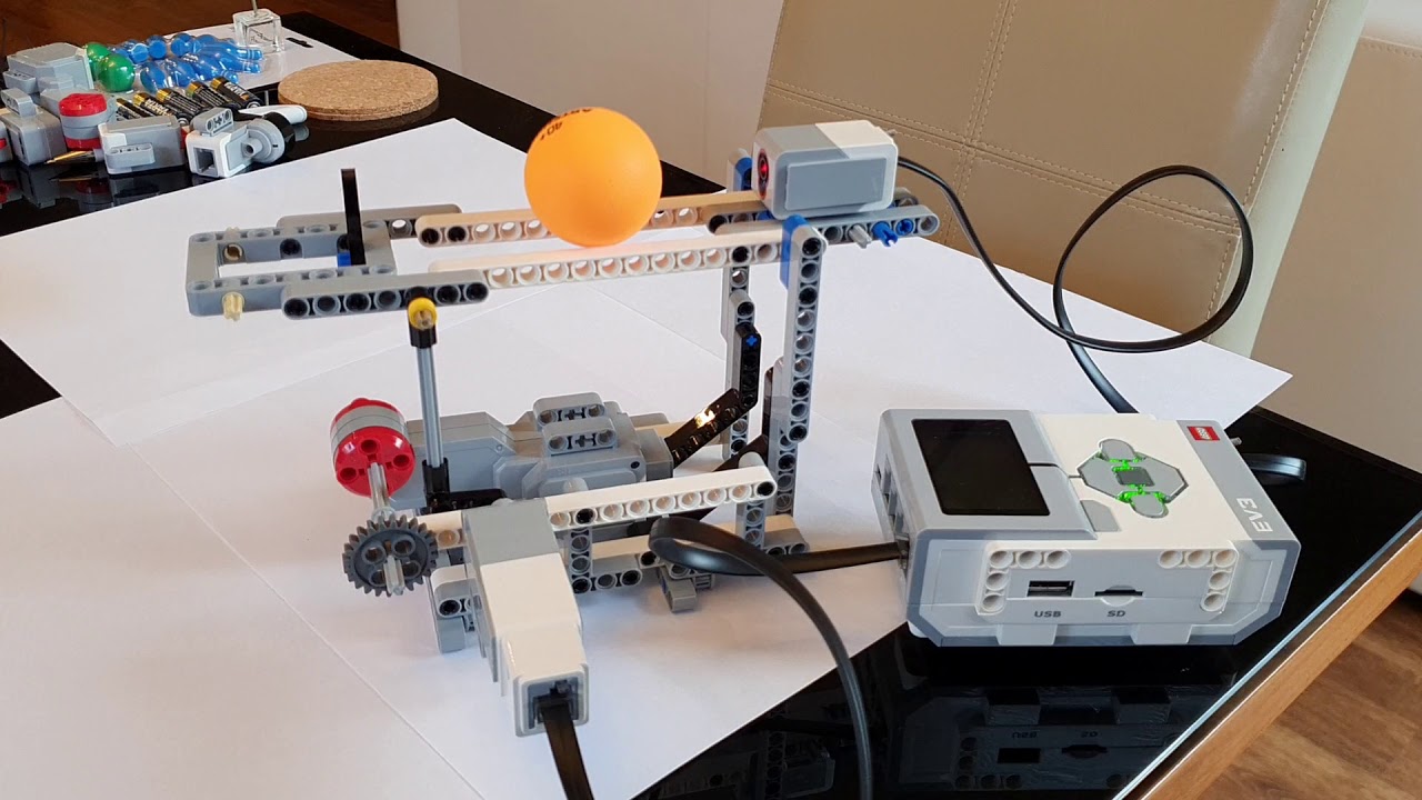 PID Ball Balance LEGO MINDSTORMS - YouTube