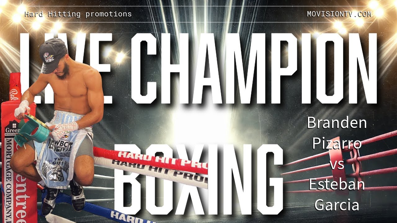Live Championship Boxing Showdown - Branden "The Gift" Pizarro vs ...