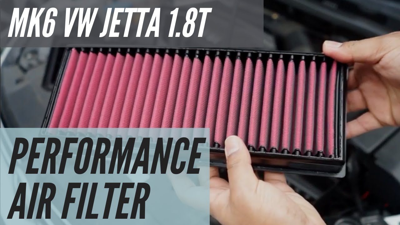 2014-2018 Jetta 1.8T How to Replace Engine Air Filter with Performance ...