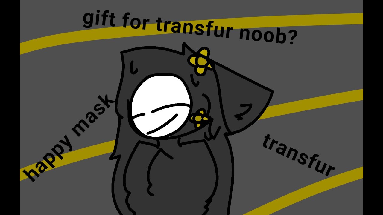 ||happy mask transfur|| gift for transfur noob?|| - YouTube