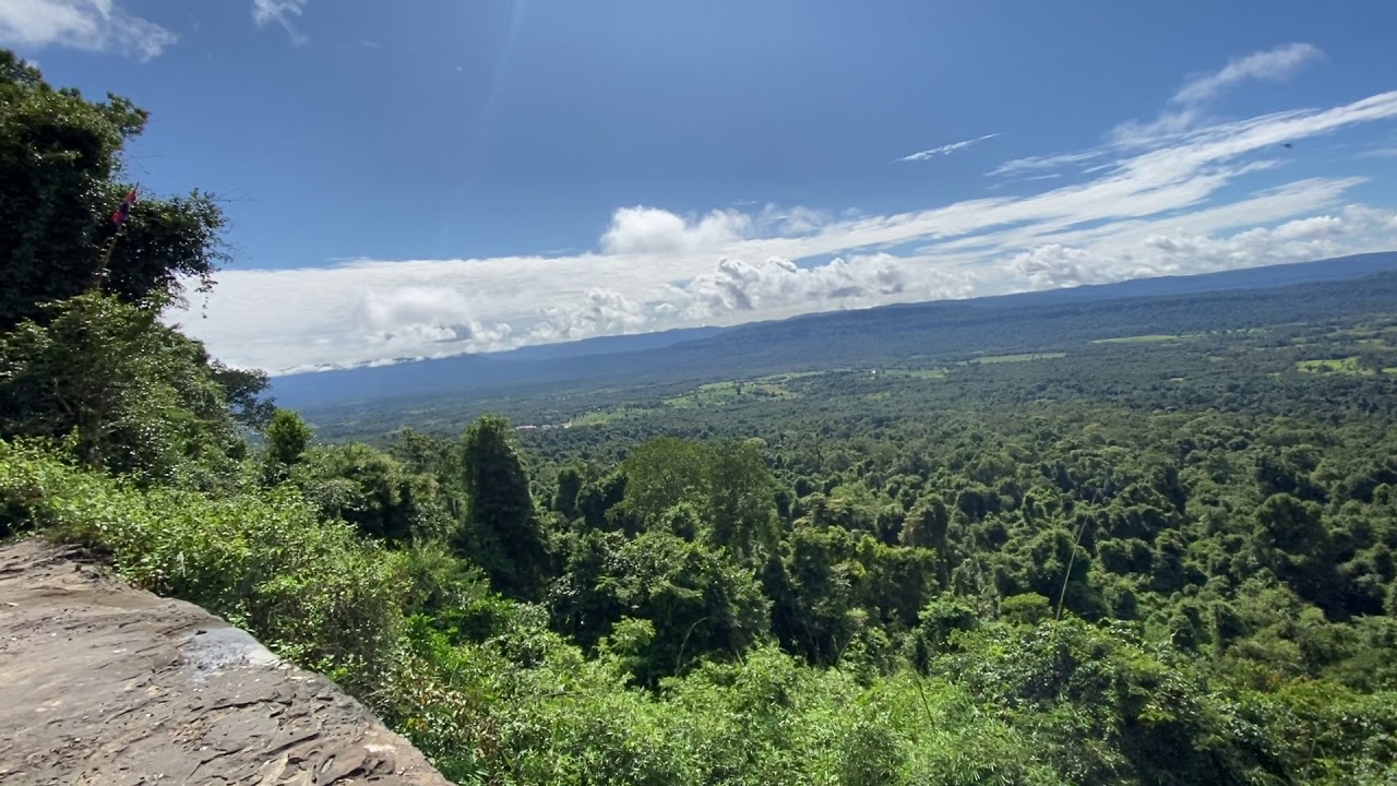 Landscape on hilltop of Marech Kongkeb Areng Valley - YouTube
