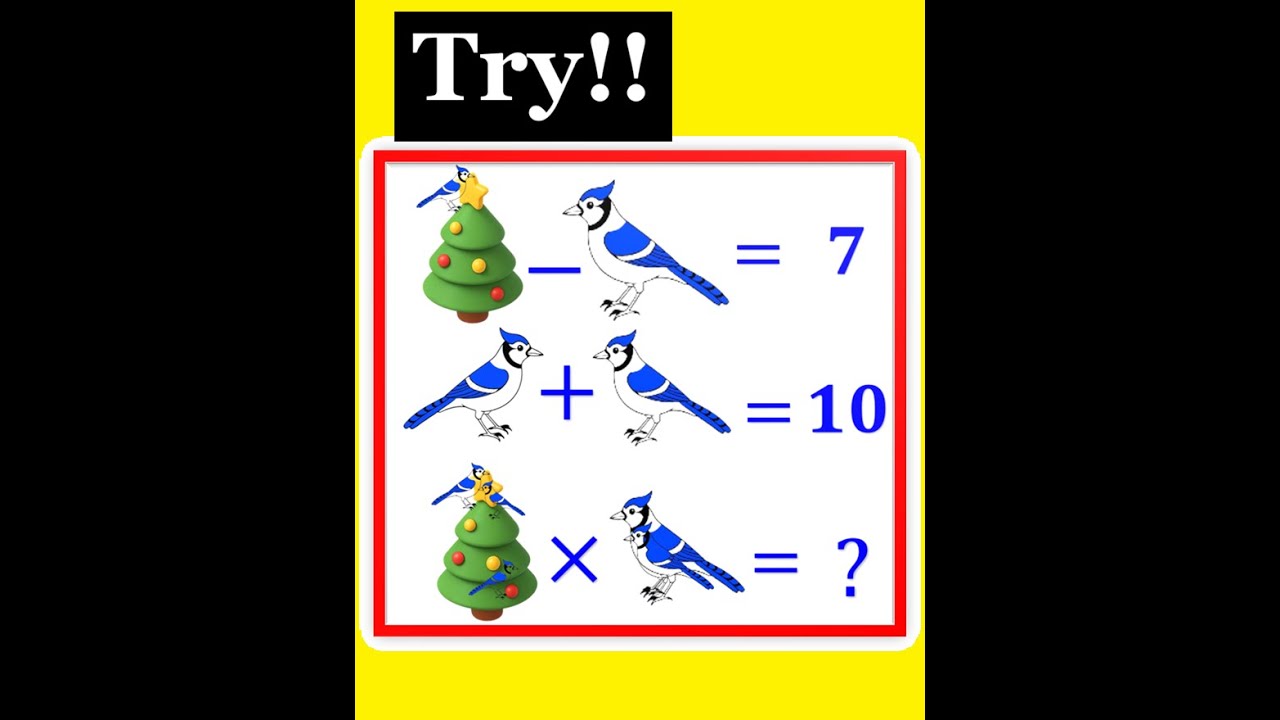Can you solve this(only 1% got the correct answer?) - YouTube