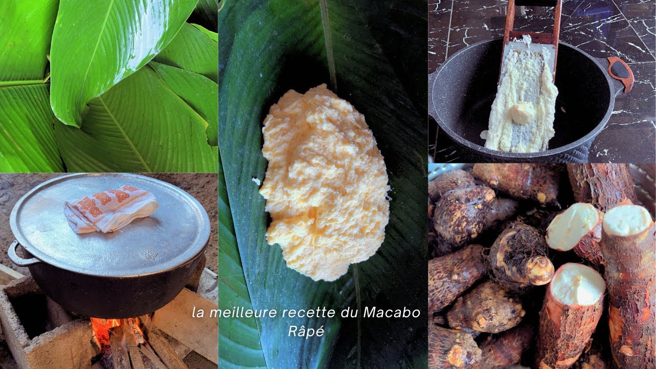 Macabo râpé la recette la mieux détaillée - YouTube