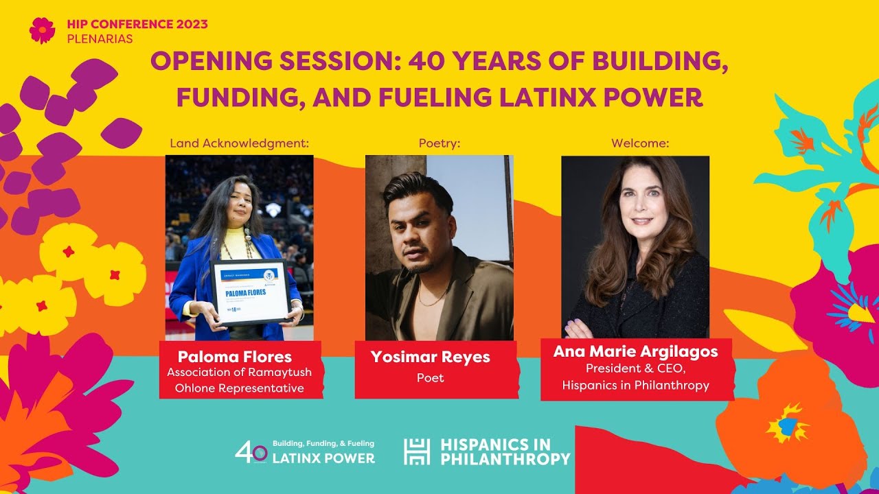 Opening Session: 40 Years of Building Funding, and Fueling Latinx Power ...