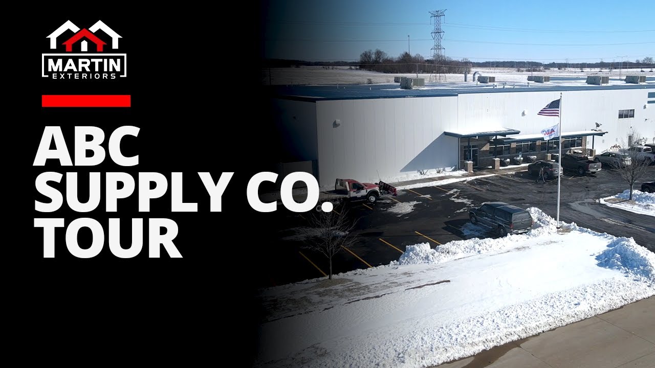 ABC Supply Co. Tour | Martin Exteriors - YouTube