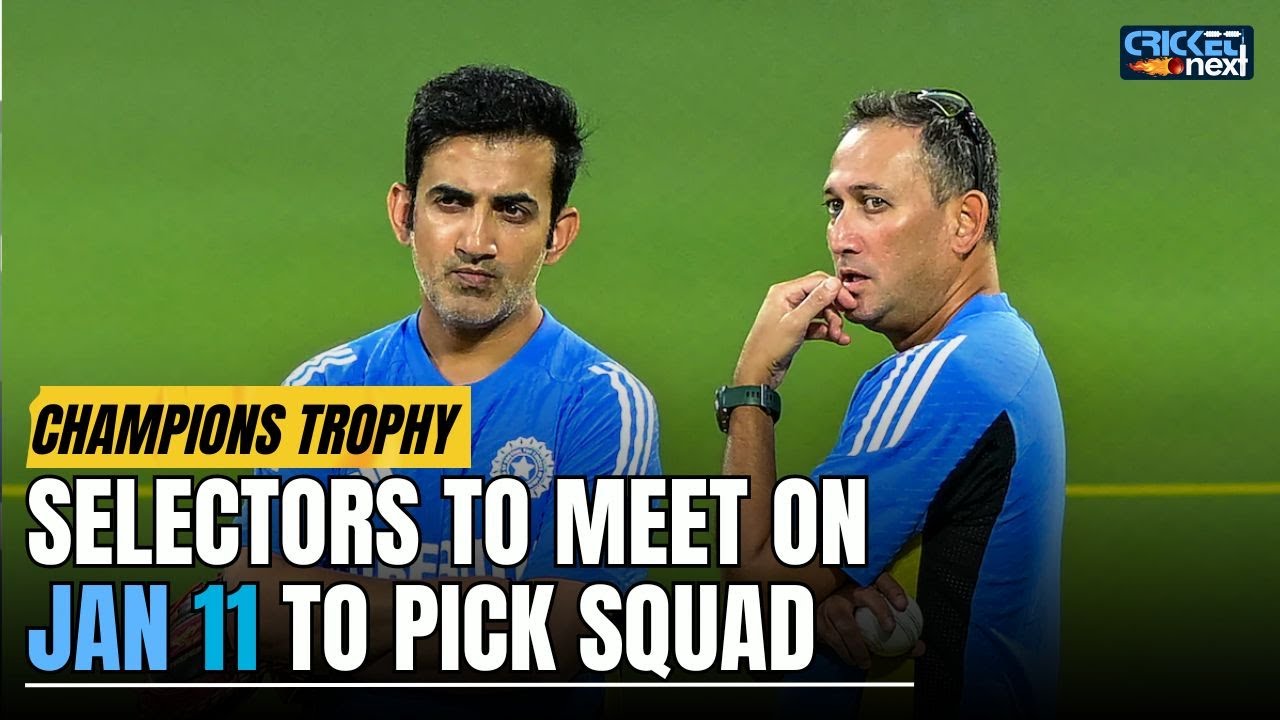 BCCI Selectors To Meet On January 11 To Pick Squad For ICC Champions ...