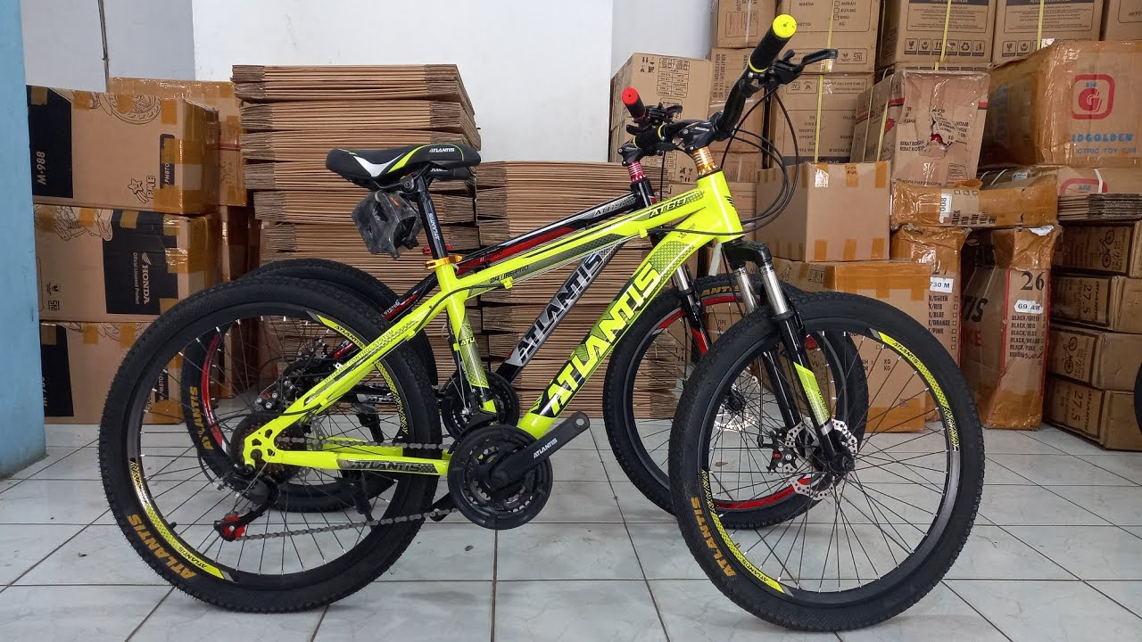 REVIEW SEPEDA MTB ATLANTIS | ATLANTIS MTB BIKE REVIEWS - YouTube