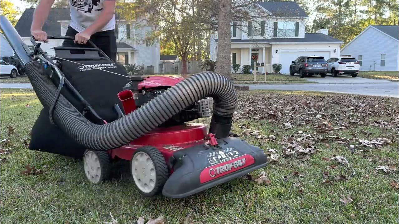 😮😮Troybuilt Chipper Shredder Vacuum CSV 060 Review….Does it do the job? 👍🏻👍🏻 - YouTube