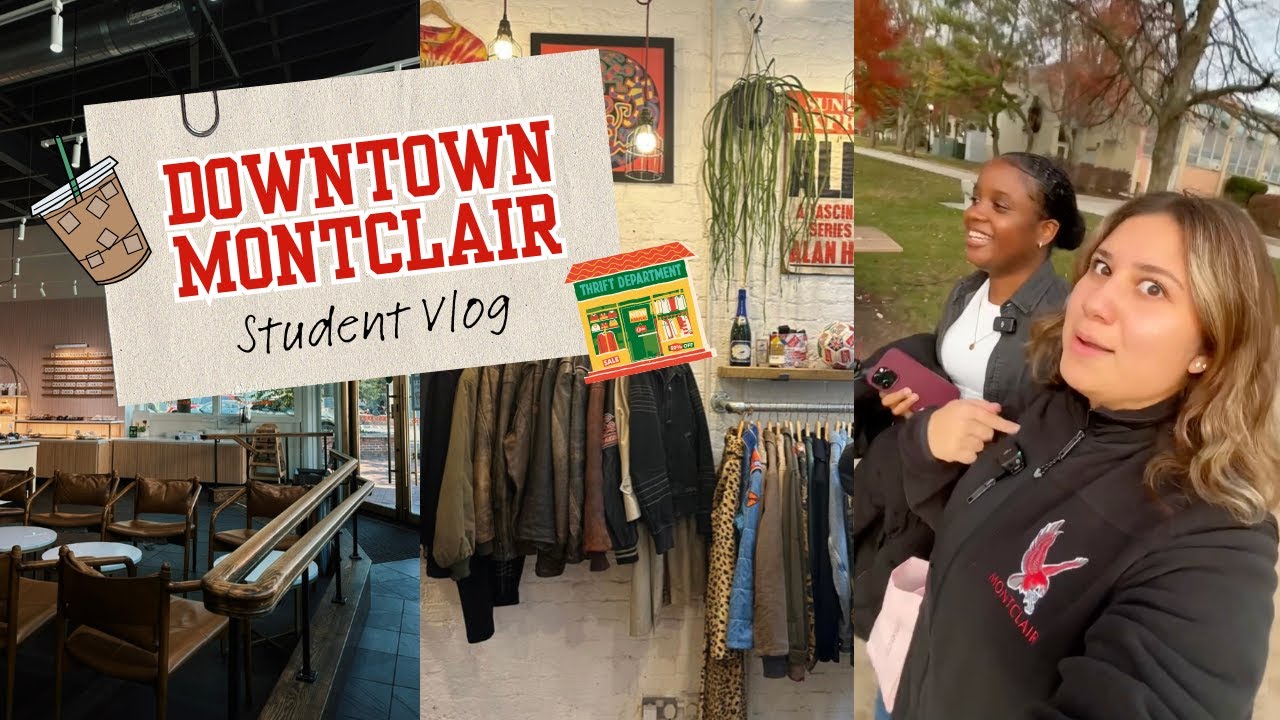 Exploring Downtown Montclair - Coffee Shops, Thrifting, City Vibes ...