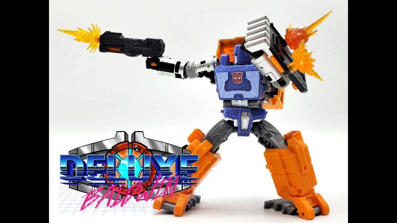 War for Cybertron Kingdom Deluxe Class Huffer Transformer Review! - YouTube