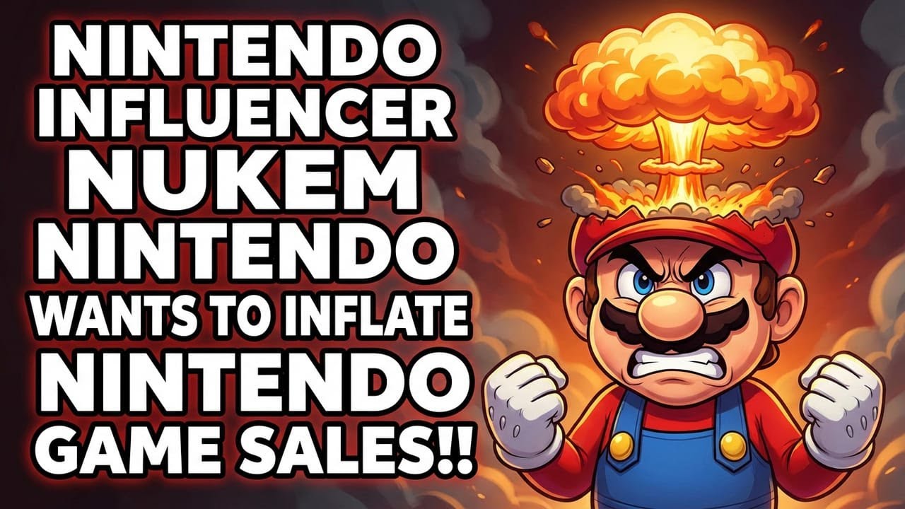 Nintendo Influencer Desperately Tries to Inflate Game Sales - YouTube