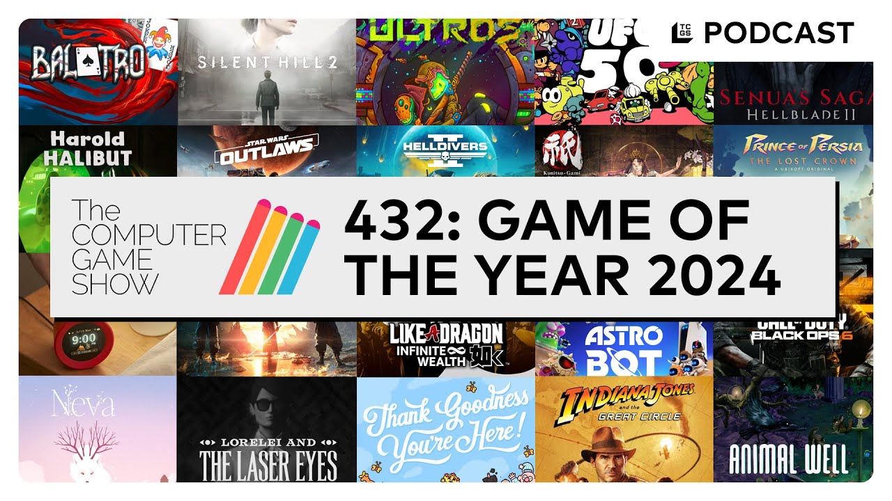 The Computer Game Show 432: Game of the Year 2024 | TCGS - YouTube