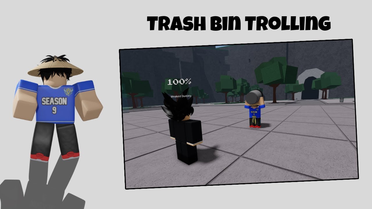 A fan CHALLENGED me to do a TRASH BIN TROLLING VIDEO... HERE IT IS ...