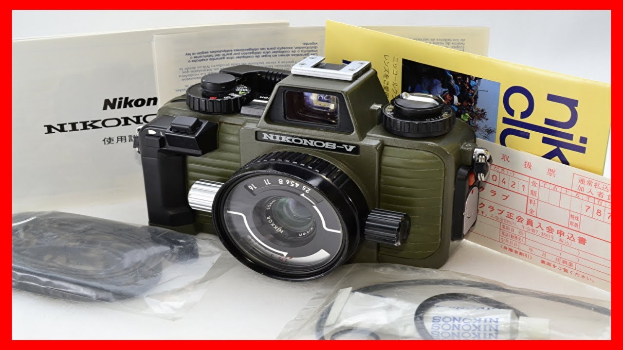 Recommend film camera collection Nikon Nikonos V Underwater Camera ...
