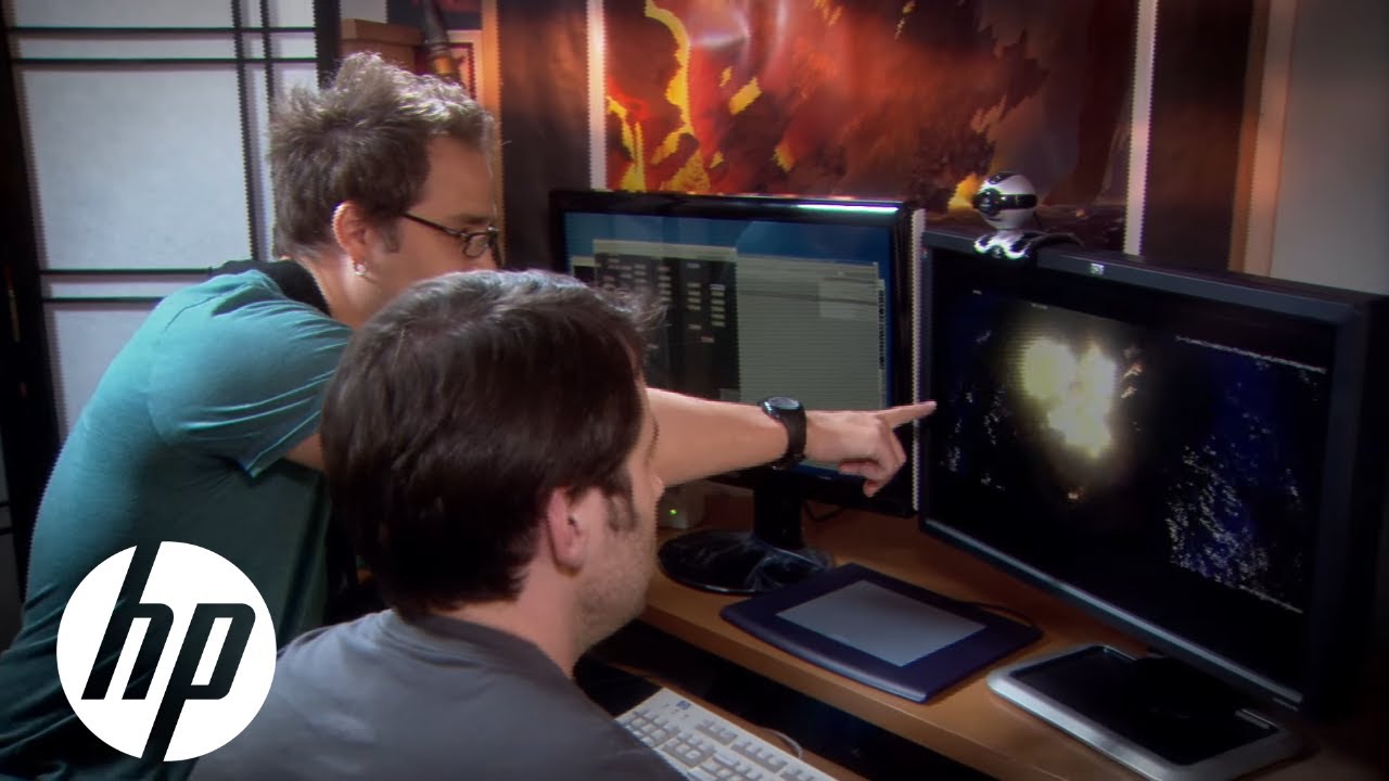 HP DreamColor Display and DreamWorks | Z Workstations | HP - YouTube