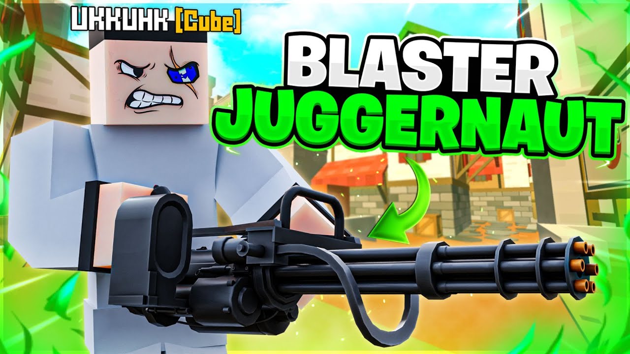 Insane blaster JUGGERNAUT by UKKUHK (krunker.io) - YouTube