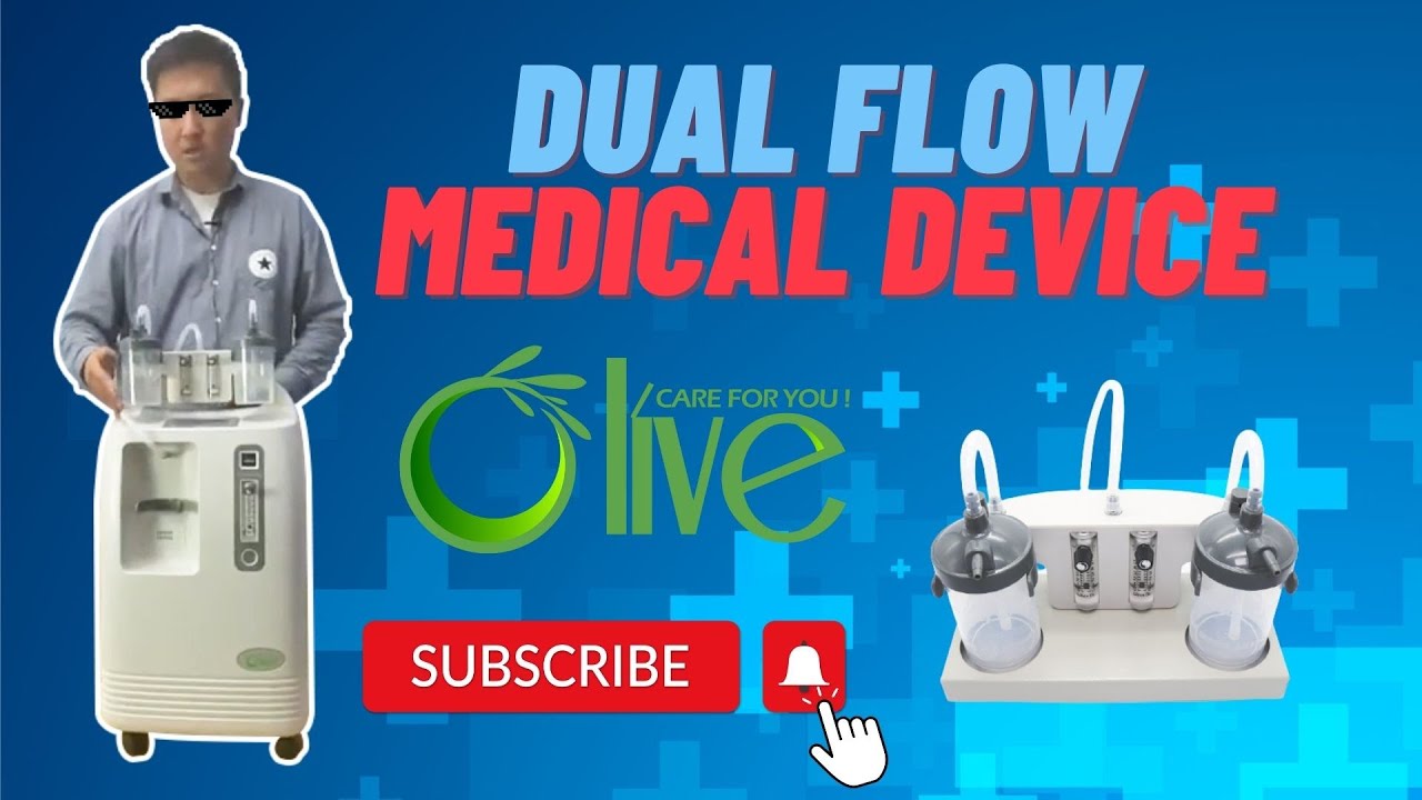 (1)Olive Dual Flow Medical Oxygen Generator Machine （2021）（Dual Flow ...