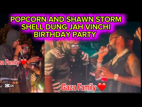 POPCORN, SHAWN STORM LIVE PERFORMANCE AT JAH VINCHI BIRTHDAY PARTY ...