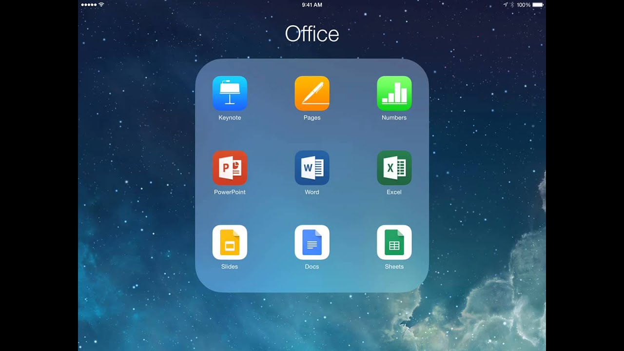 Saving to One Drive from iPad - YouTube