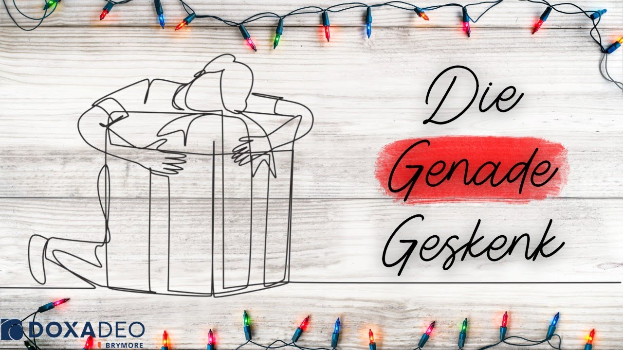 DIE GENADE GESKENK | WEEK 2 | BERNARD BADENHORST | 11 DESEMBER 2022 ...