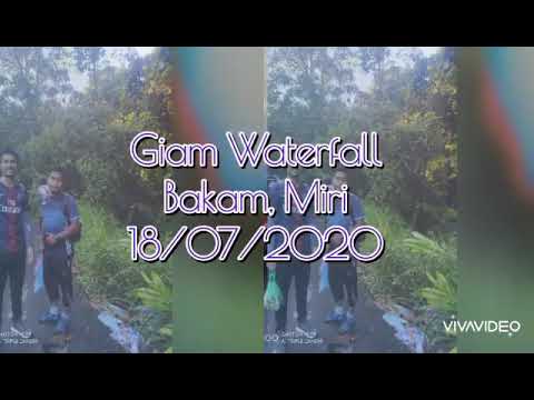 Giam Waterfall, Kpg Bakam, Miri - YouTube
