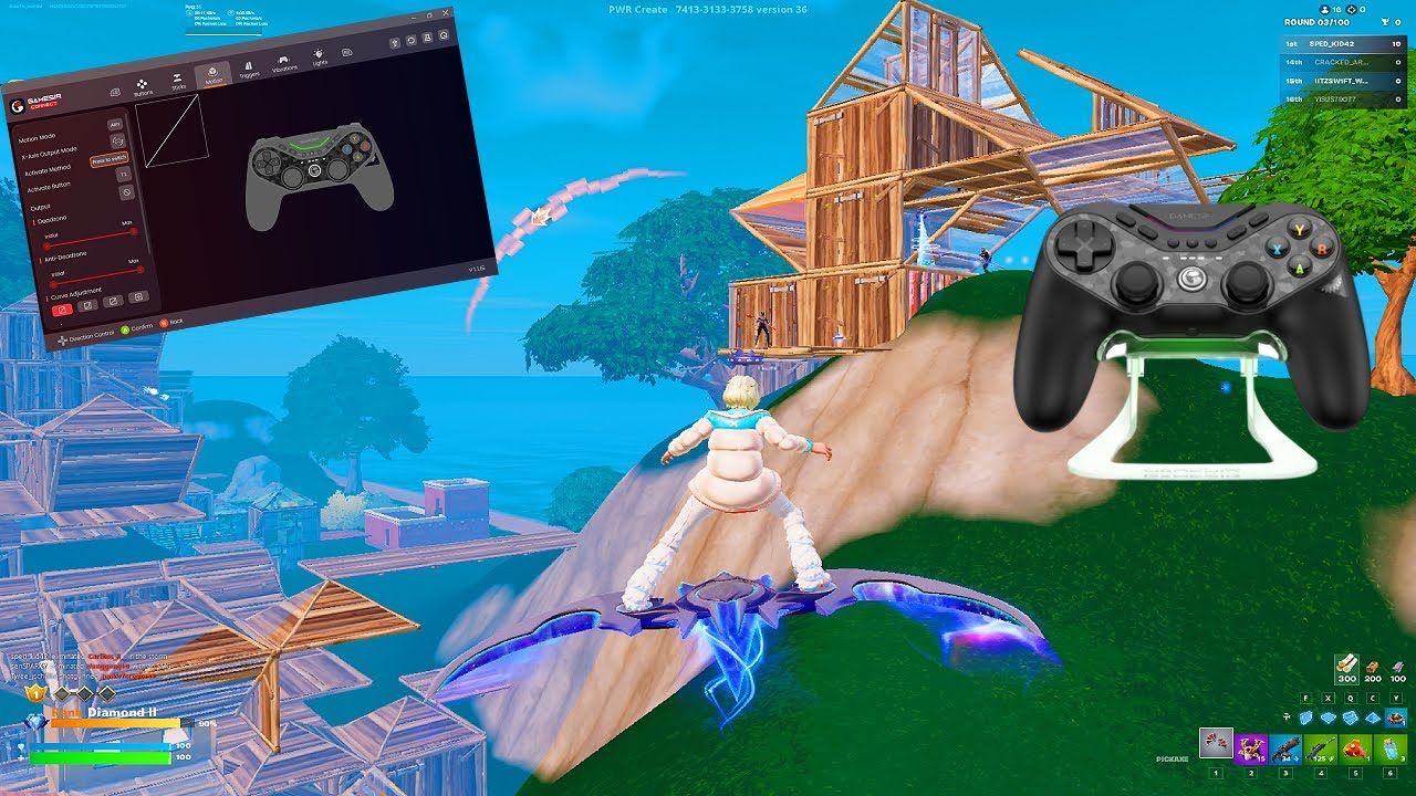 Best Tarantula Pro Controller Settings For Fortnite (Forever Zonewars Gameplay) - YouTube