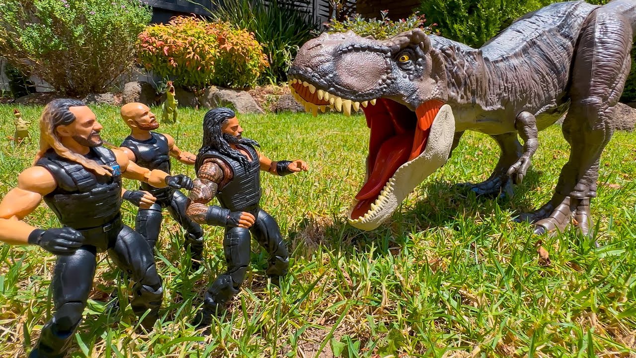 The Shield vs Dinosaurs: Time Travel Battle in Prehistoric Times! - YouTube
