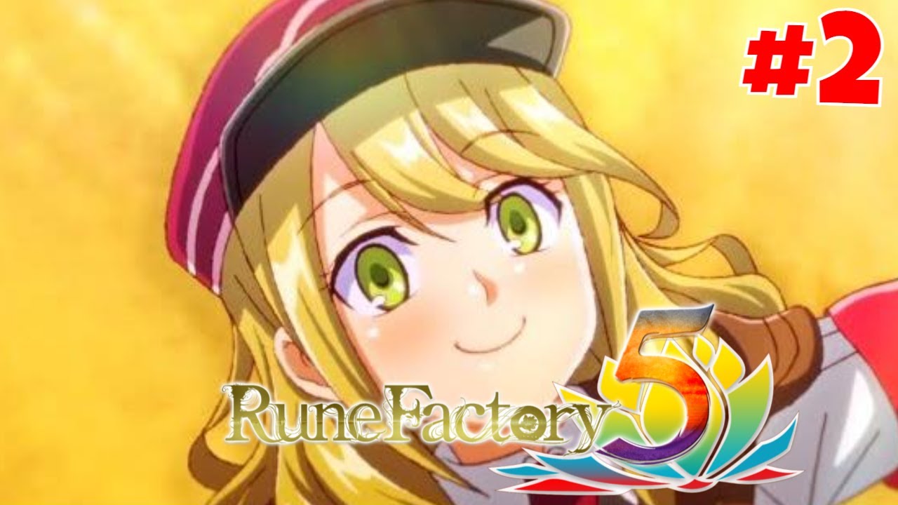 Rune Factory 5 Female Character Gameplay Walkthrough Ep. 2 English ...
