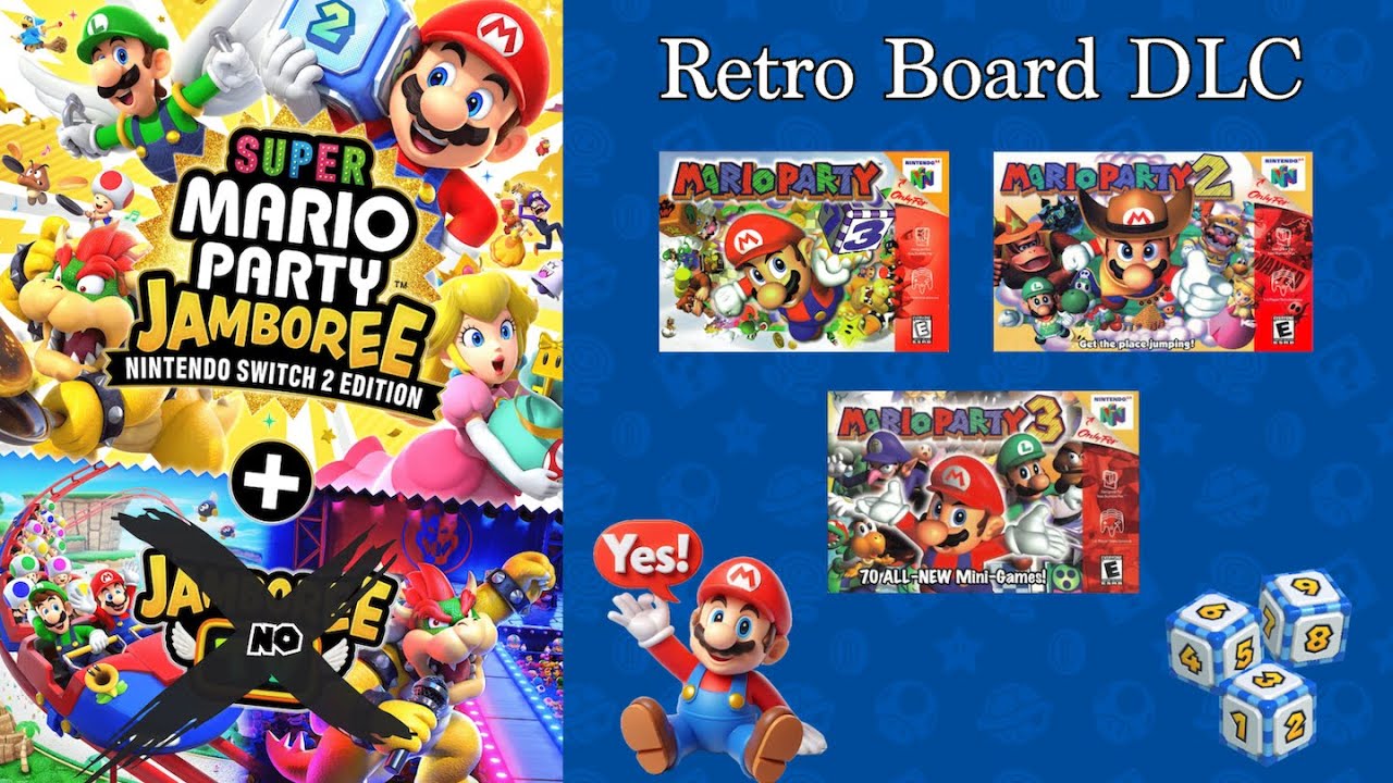 DLC for Super Mario Party Jamboree... if it contained what people ...