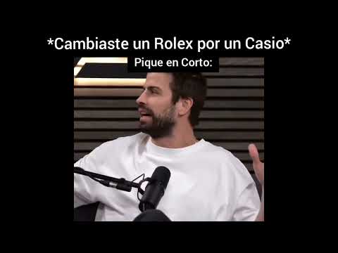 shakira: Cambiaste un Rolex por un Casio