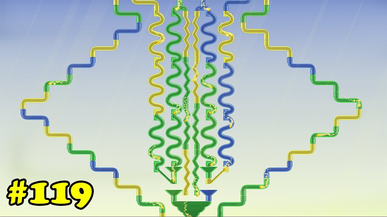 Marble Run Race ASRM #119 - Incredi Marble Game - The Beauty of Love ...