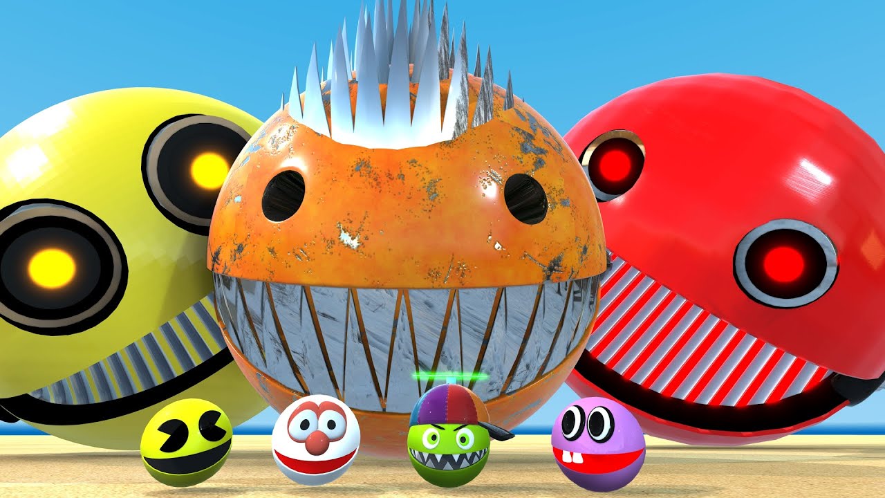 PACMAN VS MONSTER ROBOT PACMAN A COLLECTION OF THE ADVENTURES OF PACMAN ...