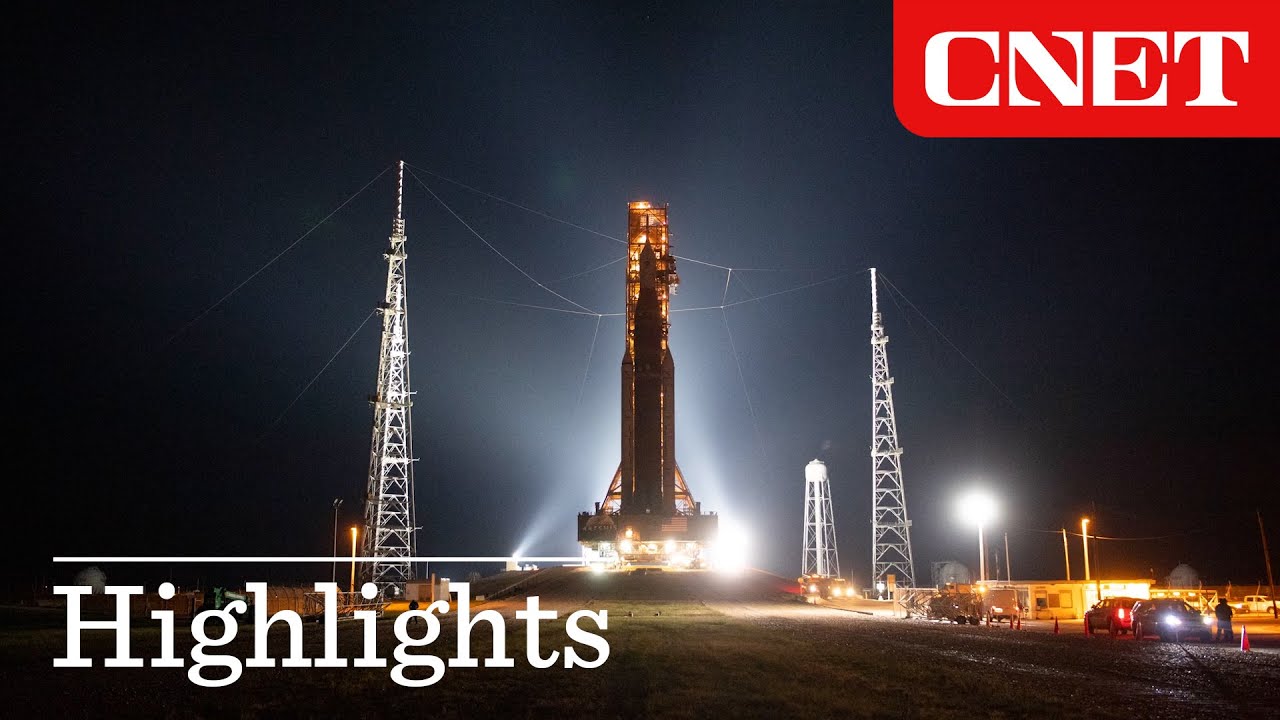 Watch NASA's SLS Rocket Roll Out for Artemis 1 Launch (Time-Lapse ...