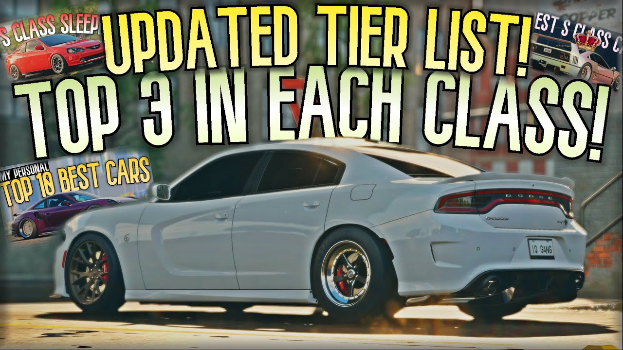 *UPDATED* TOP 3 BEST BUILDS IN EACH CLASS NEED FOR SPEED UNBOUND! (B, A ...