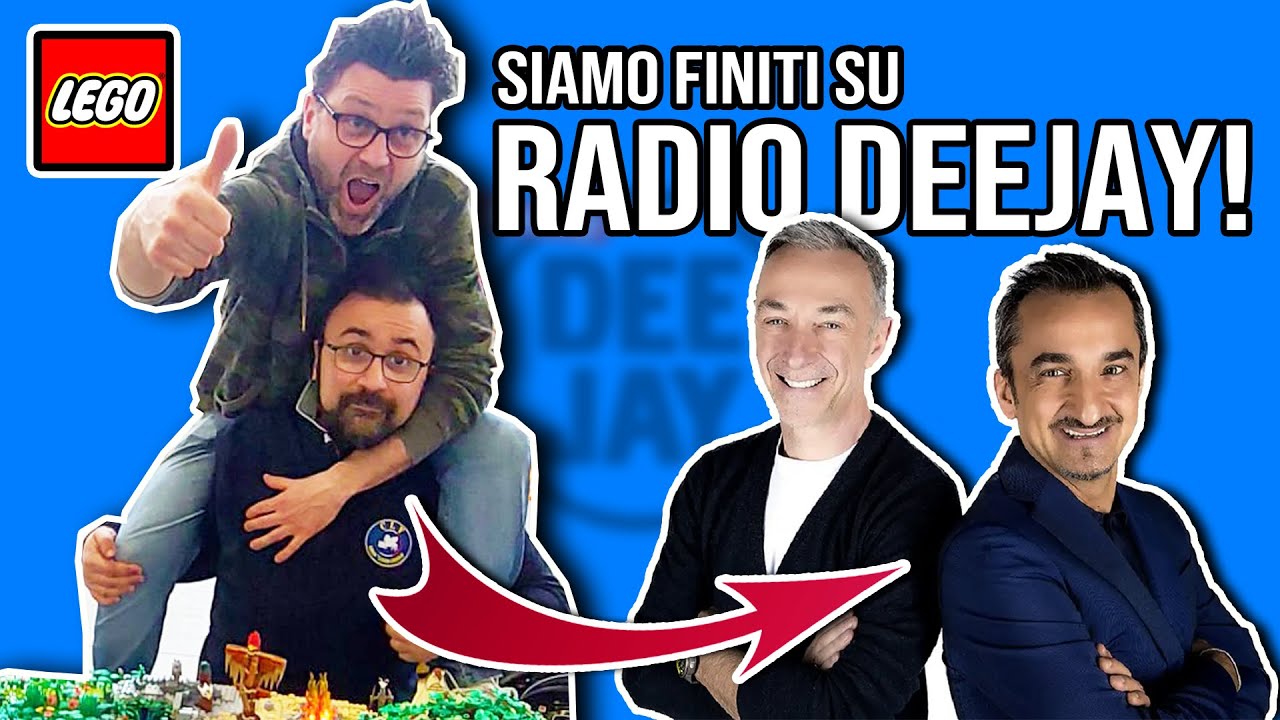 SIAMO FINITI SU RADIO DEEJAY! LINUS VOLEVA UN SET LEGO IDEAS DEL LORO ...