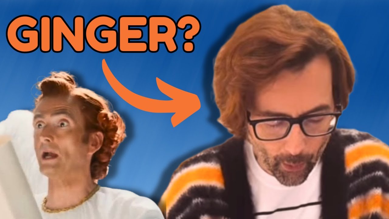 David Tennant goes GINGER? Good Omens begins FILMING SOON? - YouTube