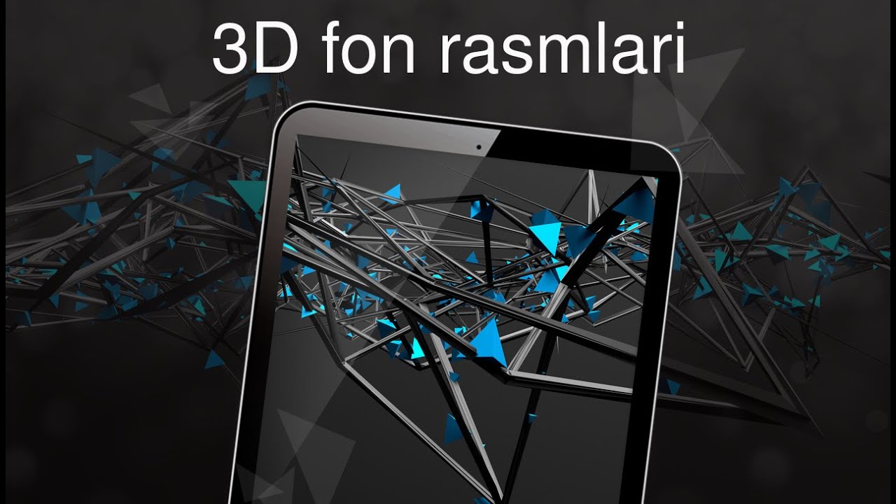 3D fon rasmlari 4k - YouTube