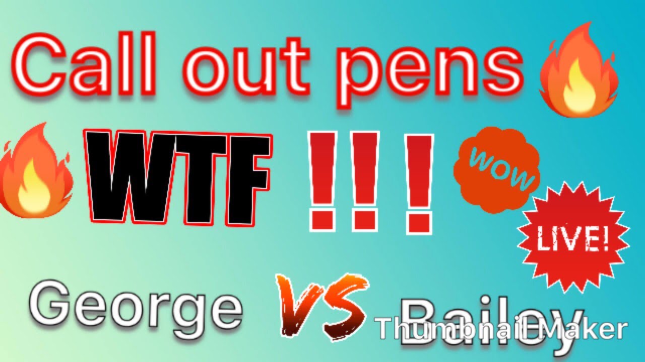 Call out pens - YouTube