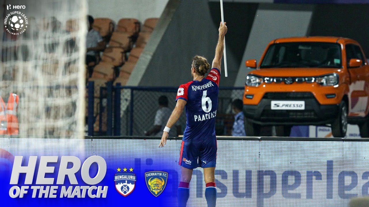 Hero of the Match- Erik Paartalu | Bengaluru FC vs Chenaniyin FC | Hero ...