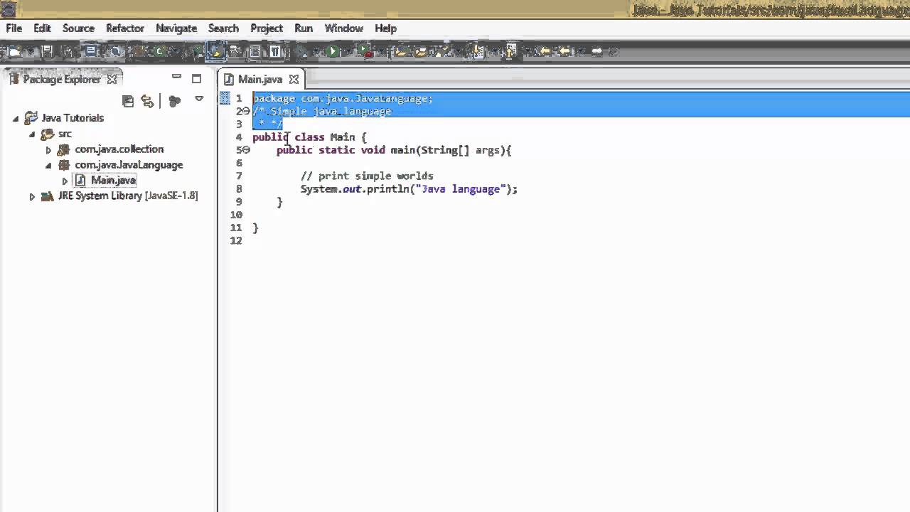 Java Programming Step By Step Tutorial Youtube 4389