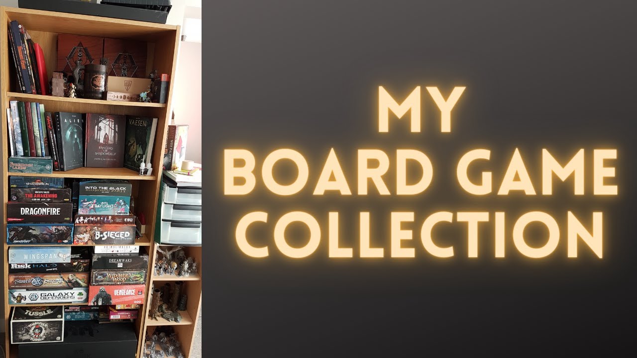 Here's My Board Game Collection - YouTube