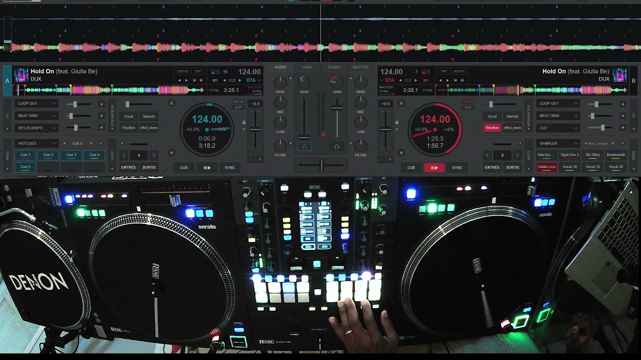 RANE 12 VIRTUALDJ STEMS MAPPING - YouTube
