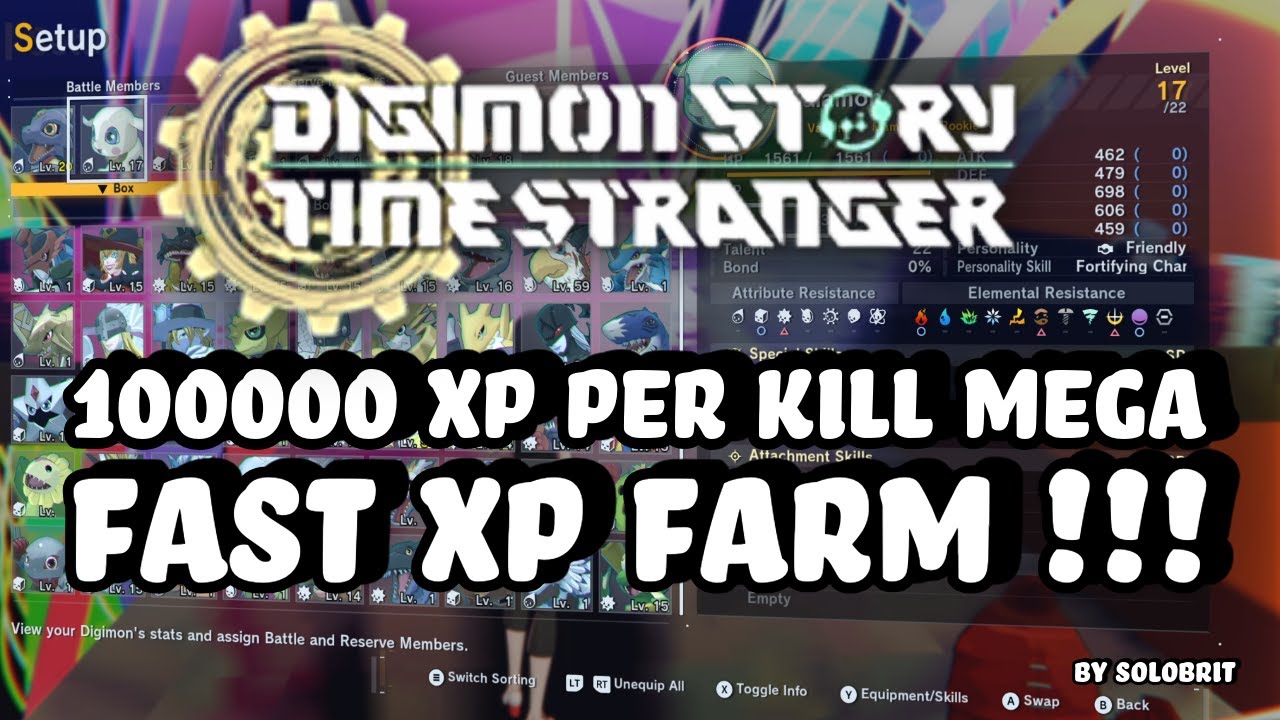 “Level Up CRAZY FAST in Digimon Story: Time Stranger — Step-By-Step ...