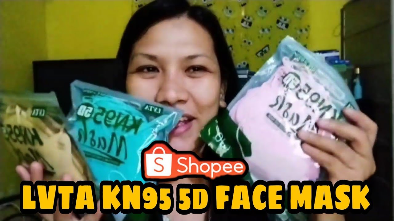 LVTA KN95 5D FACE MASK | IRENEZAFRAMIRANDA - YouTube