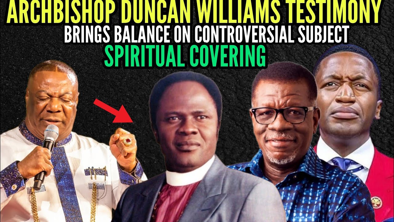 MUST WATCH🔥Archbishop Nicholas Duncan Williams Brings Balance to The ...