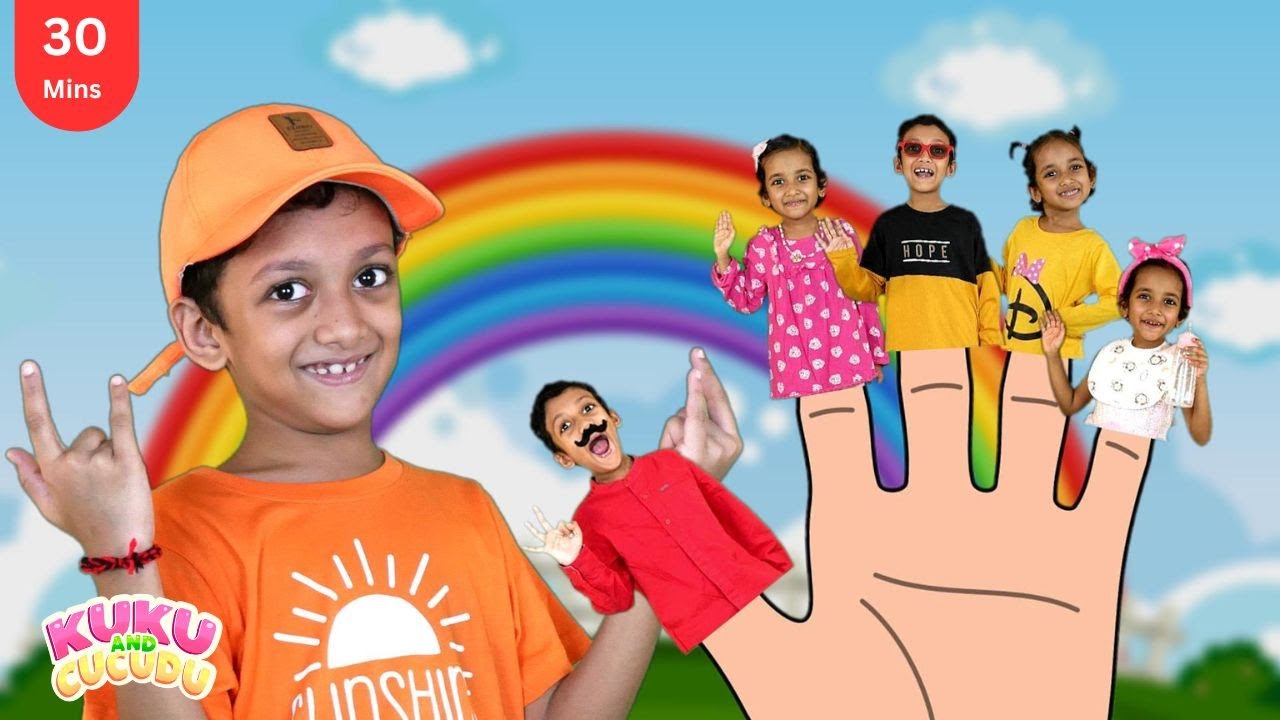 Finger Family Collection | Daddy Finger rhyme | Kids song - Kuku and ...