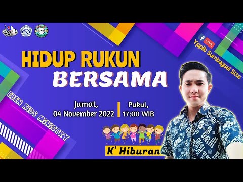 Eben Kids, Tema: Hidup Rukun Bersama - YouTube