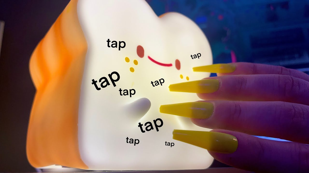 Desk Tour - Calming Tapping & Scratching - ASMR - YouTube