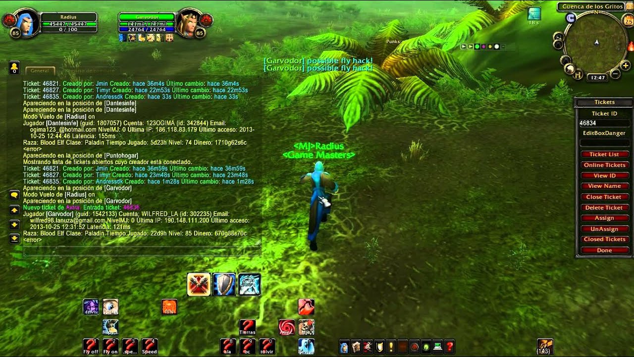 Garvodor - WILFREF_LA flyhack speed hack - YouTube